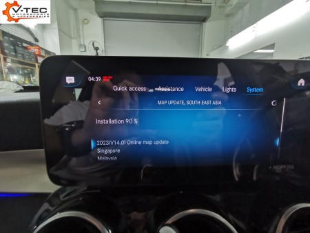 Original MBUX Screen Replacement / Carplay & Map Upgrade [Mercedes Benz] | V-Tec Asia Automobile