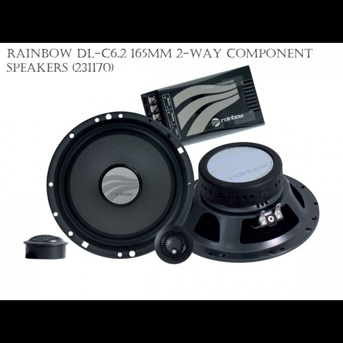 RAINBOW 2-Way Component & Coaxial Speaker | V-Tec Asia Automobile