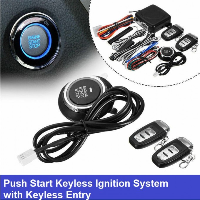 Push Start Keyless Ignition System with Keyless Entry | V-Tec Asia ...
